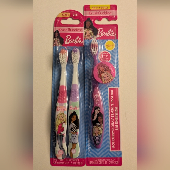 Barbie | Bath, Skin & Hair | Barbie Brushing Kit With Toothbrushes And ...